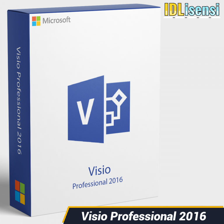 Visio Professional 2016 – Original Retail – IDLisensi